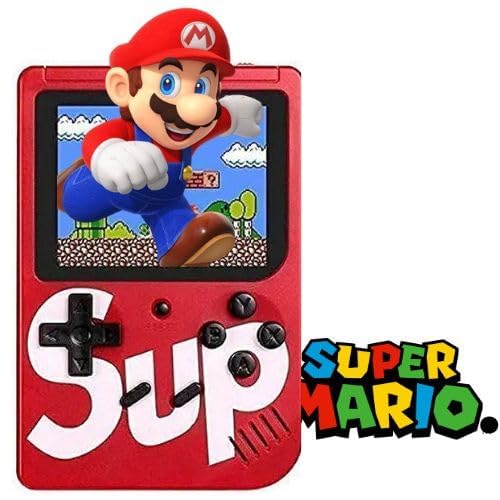 Madhav New Edition Video Game for Kids, Handheld Sup 400 in 1 Mario ...