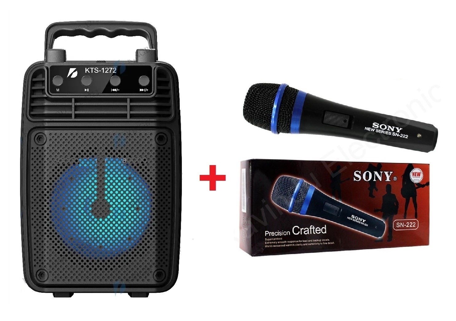 Bluetooth Rechargeable Speaker with Microphone | Daraz.lk