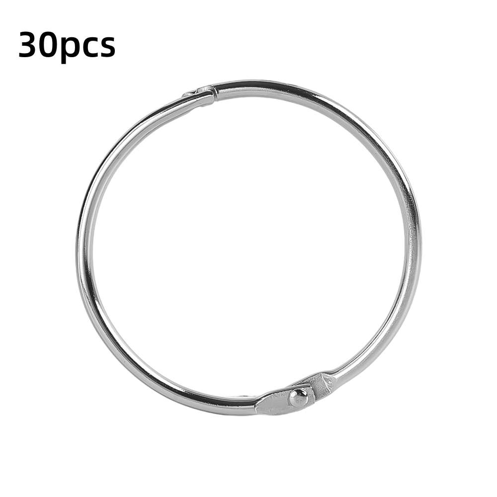 1/5/10/30pcs Metal Ring Binder 38mm 50mm Multifunctional Loose-leaf ...