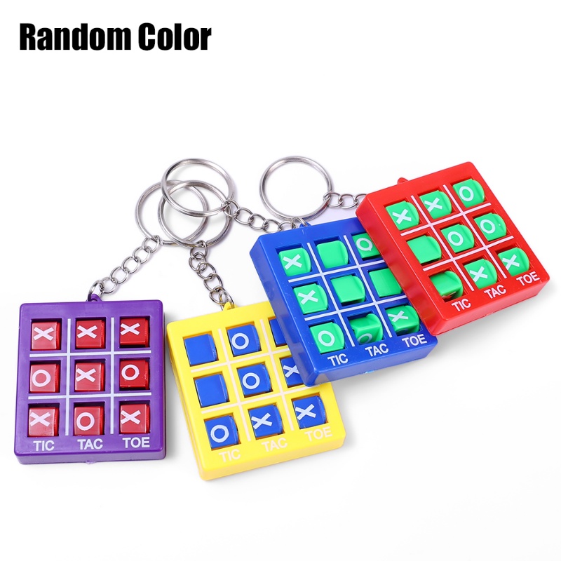 OX Chess Key Chain Cute Game Children Educational Toy Pendant Keychains ...