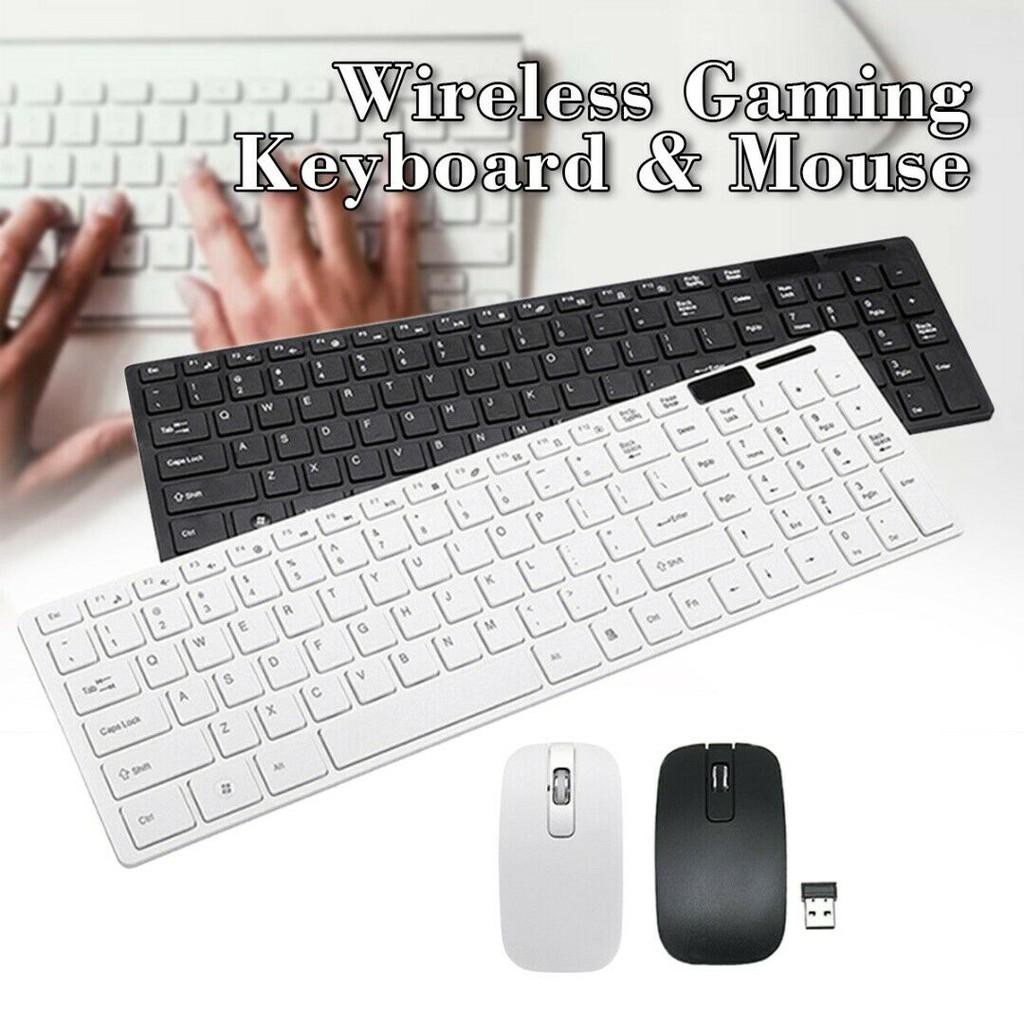 2.4G Ultra-Thin Wireless Keyboard Mouse Combo | Daraz.lk