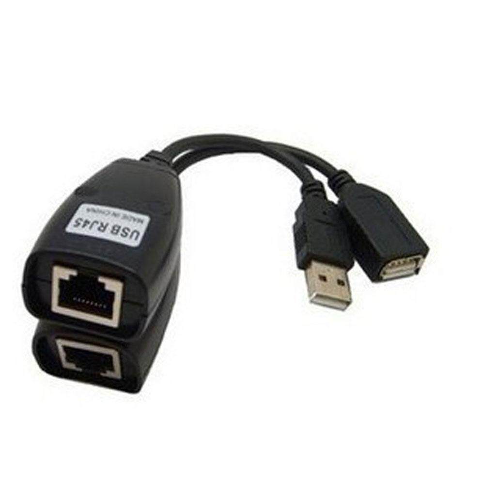 USB Cat5 Cat5e 6 RJ45 LAN Extension Adapter Cable RJ45 Adapter Set ...