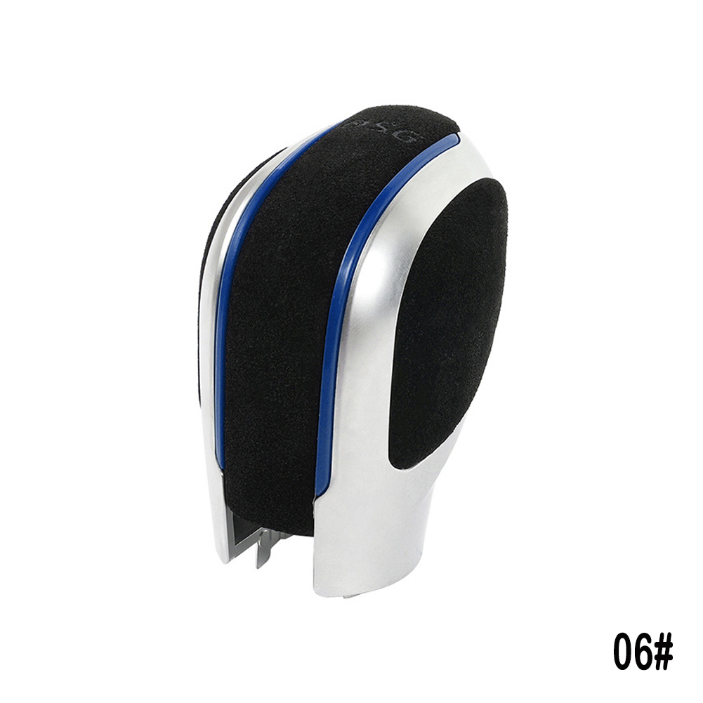 FG Car DSG Shift Knob Gear Side Cover DSG Emblem Suede Leather For VW ...