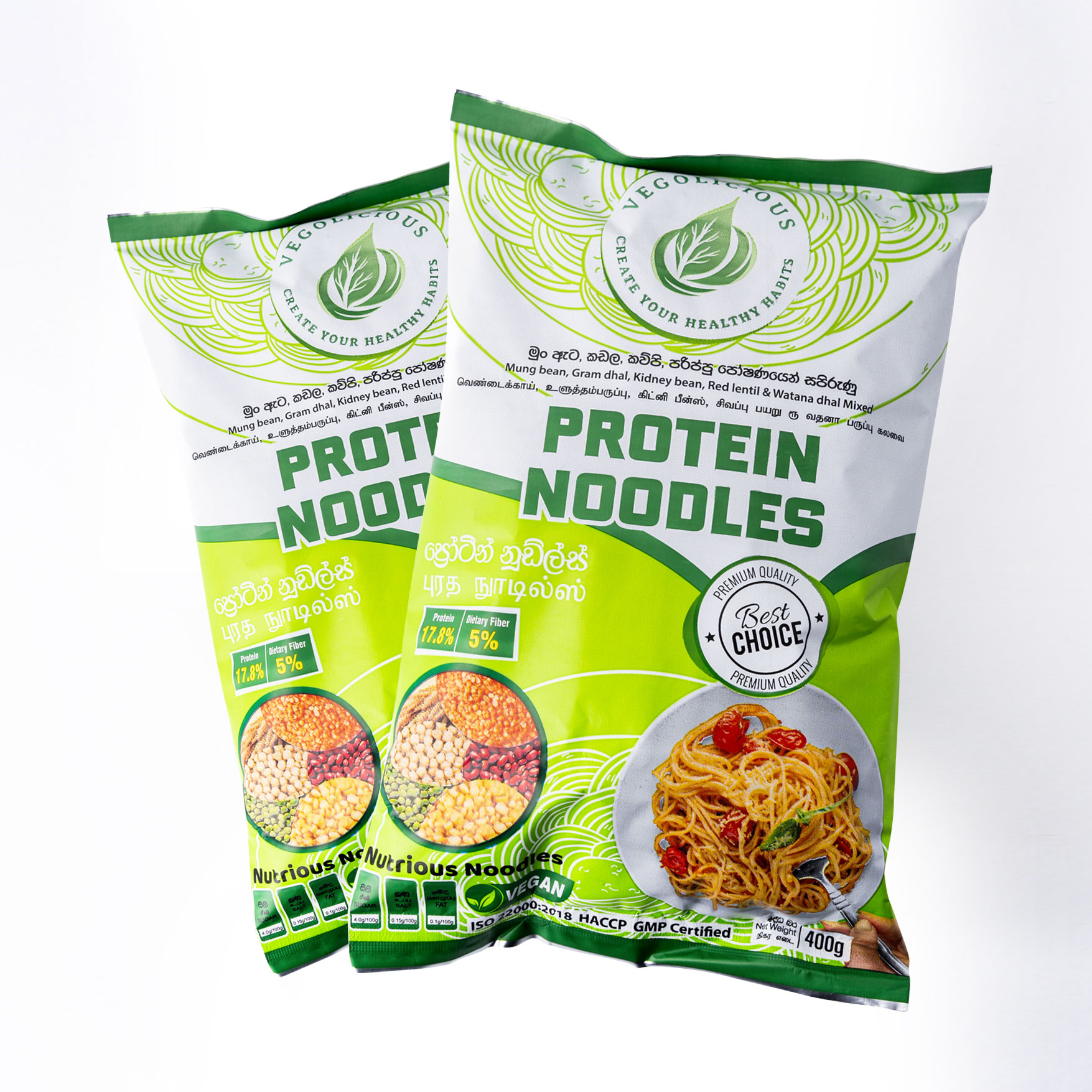 Vegolicious Protein Noodles 2 Packs Bundle | Daraz.lk