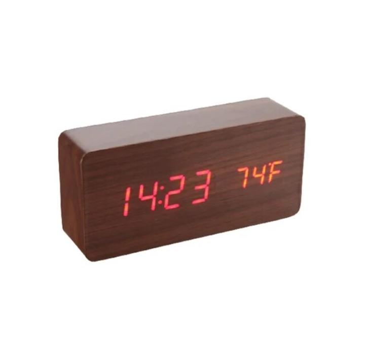 LED WOODEN CLOCK | Daraz.lk: Buy Online at Best Prices in Srilanka ...