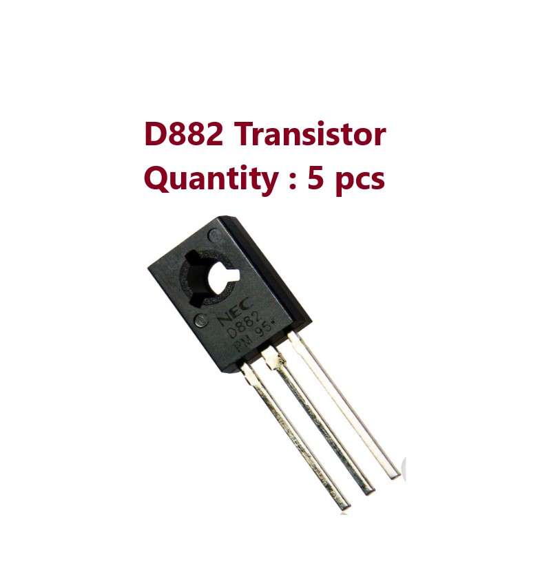 5 pcs of 2SD882 D882 Power Transistors | Daraz.lk