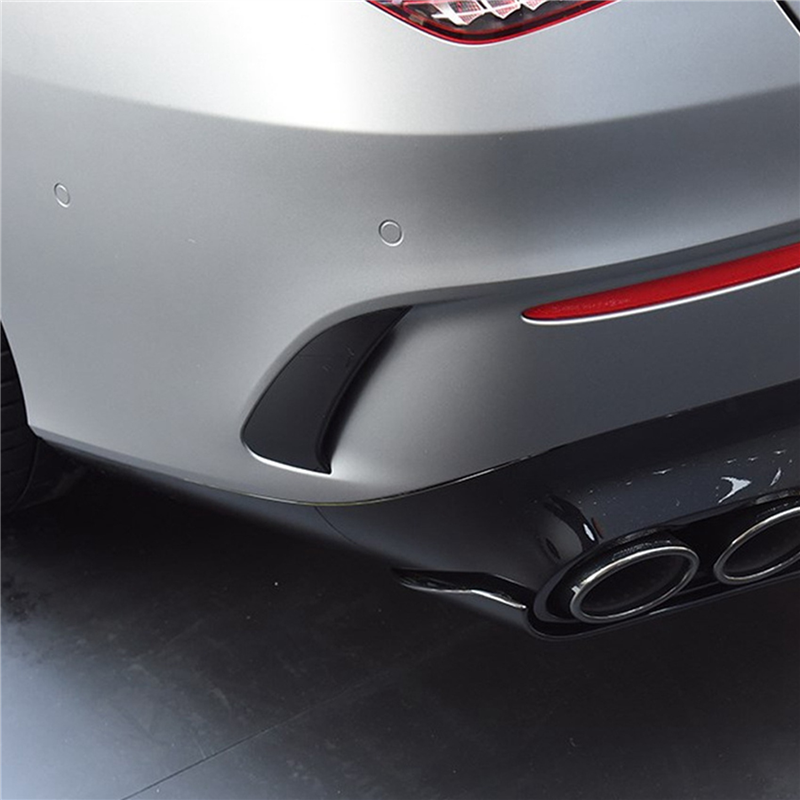 Fullhaodd 4x Car Rear Bumper Spoiler Side Wing Canard Trim for - CLA ...