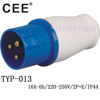 【BestGO】CEE-413 Industrial Waterproof Socket TYP-423 Oblique Socket 16a ...
