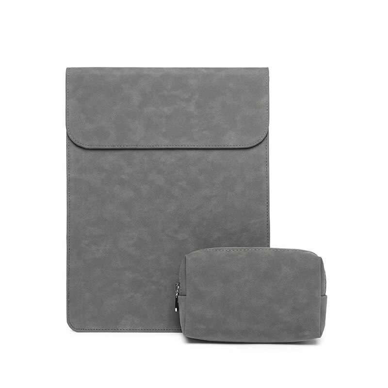 for Asus Zenbook 14inch Laptop Bag Case Matte Suede Glossy PU Leather ...