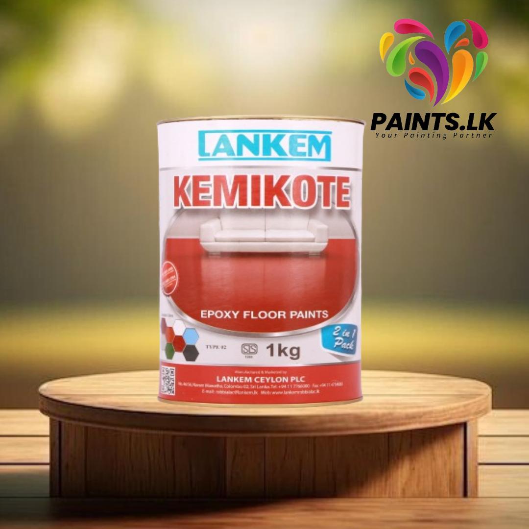 Lankem: Floor: Epoxy Floor Paint: Black – 1Kg | Daraz.lk
