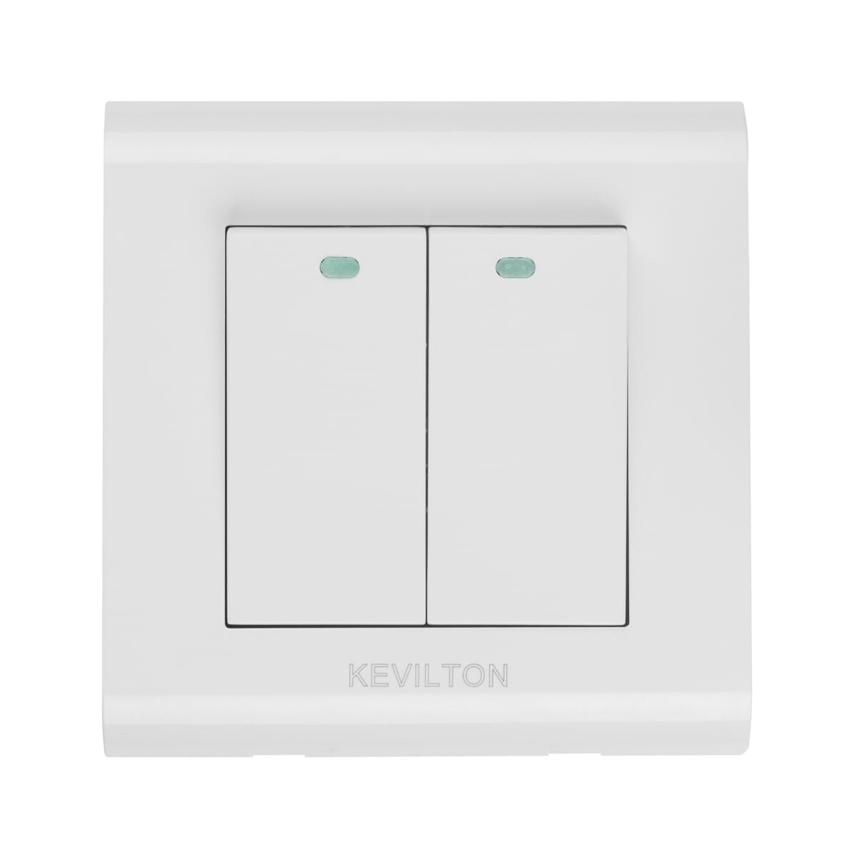 Modular White 2 Gang 2 way Switch | Daraz.lk
