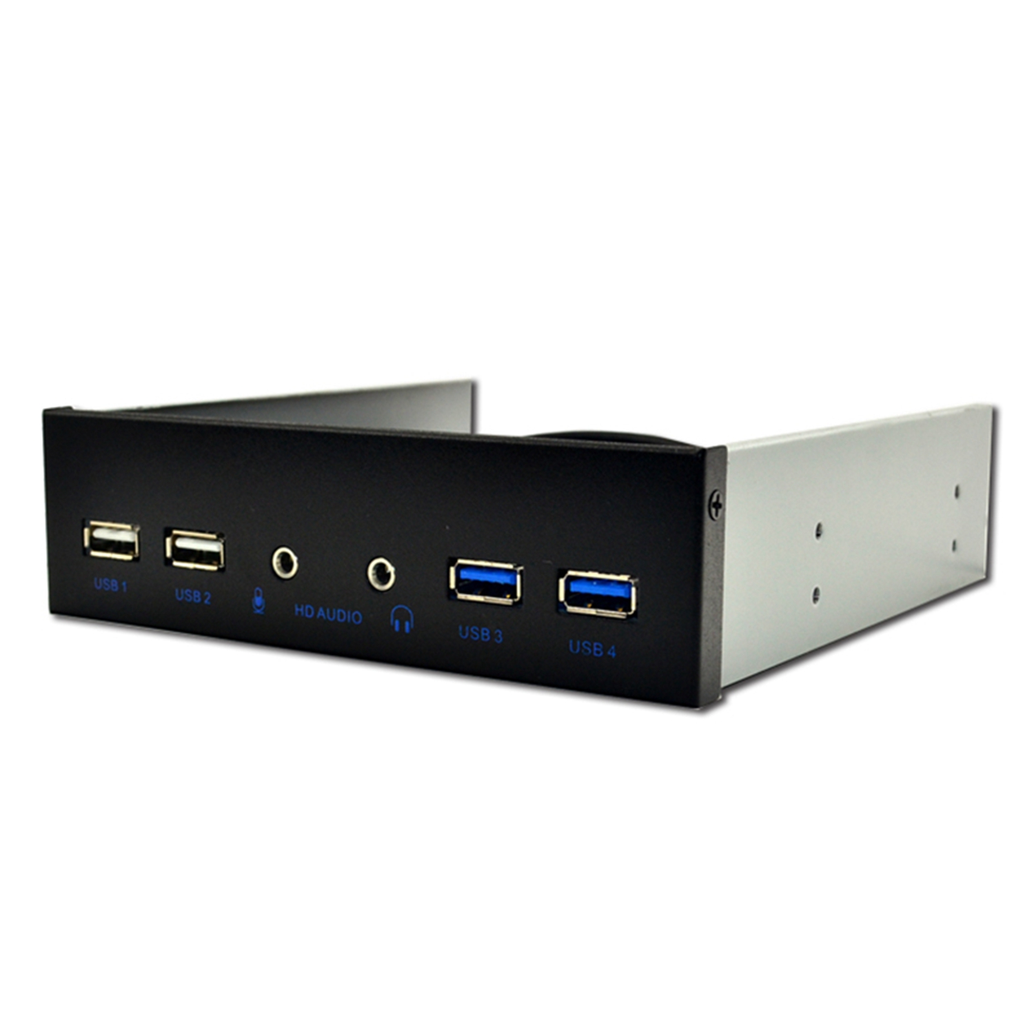 QUANBU 5.25 Inch Desktop Pc Case Internal Front Panel Usb Hub 2 Ports ...