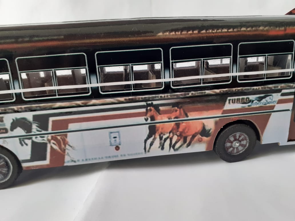 Hand made Leyland Brown Horse Bus | Daraz.lk