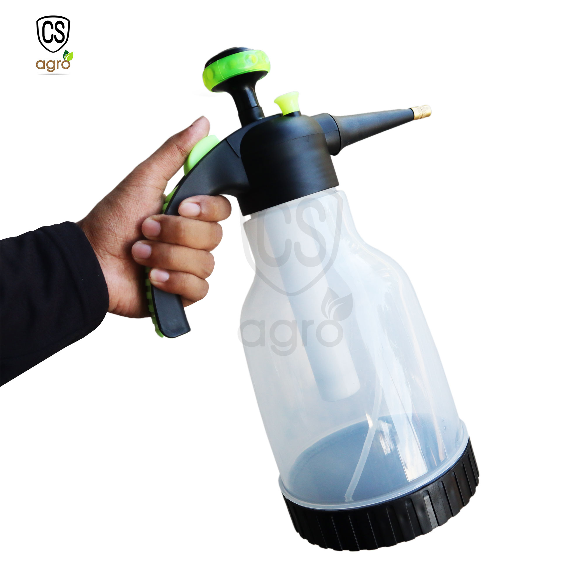 2L Watering Pump Sprayer, Garden Spray Can Handheld Pressure Pump Sprayer Bottle with Adjustable ...