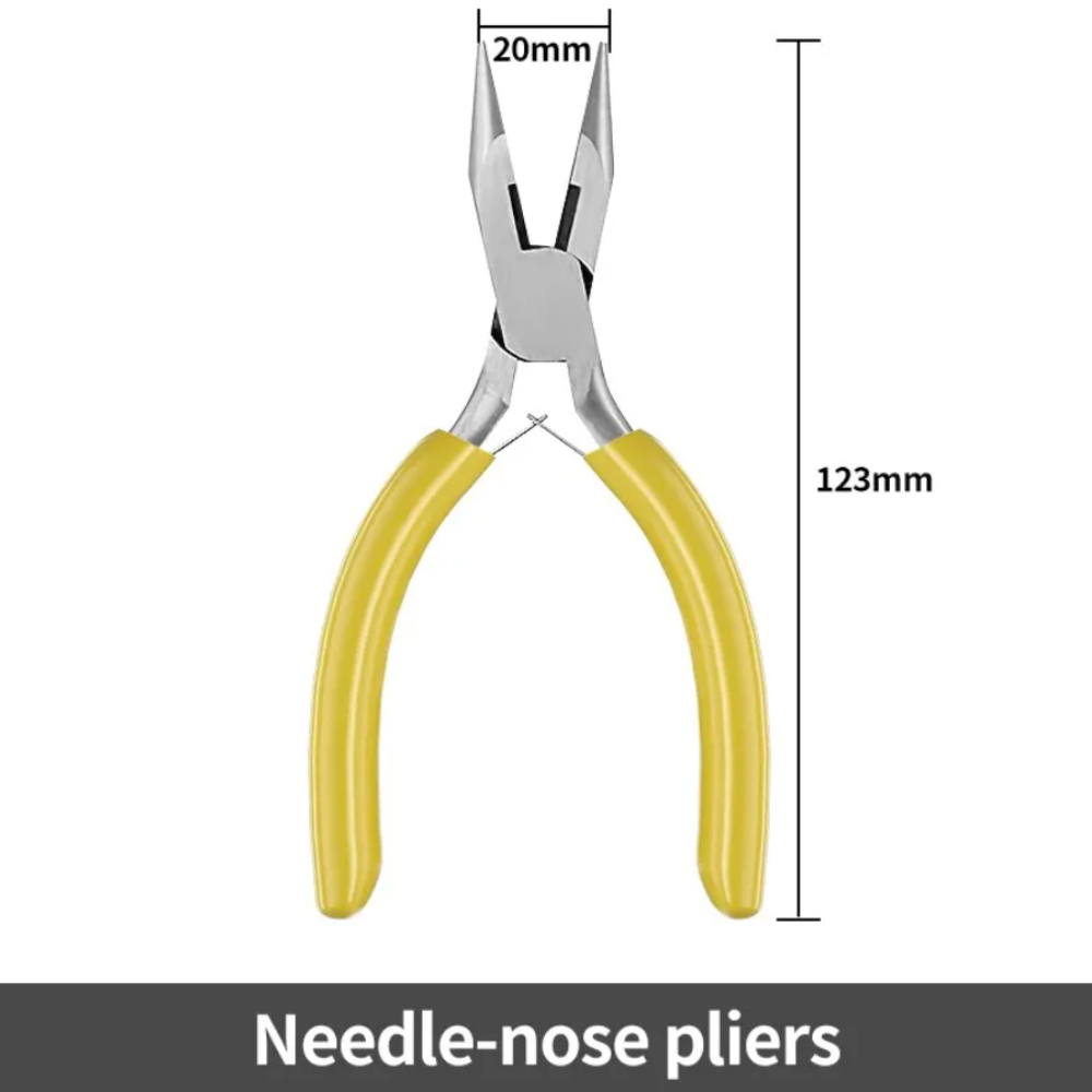 Mini Pliers Set - 5 Inch, 4 Piece Assortment for Fine Detailing and ...