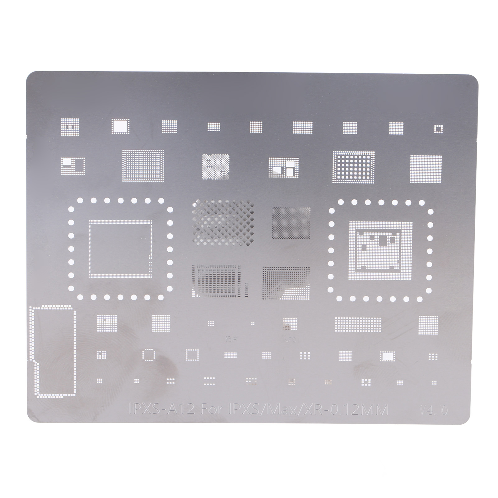 BGA Reballing Stencil Template Fast Tinning Speed Stainless Steel IC ...