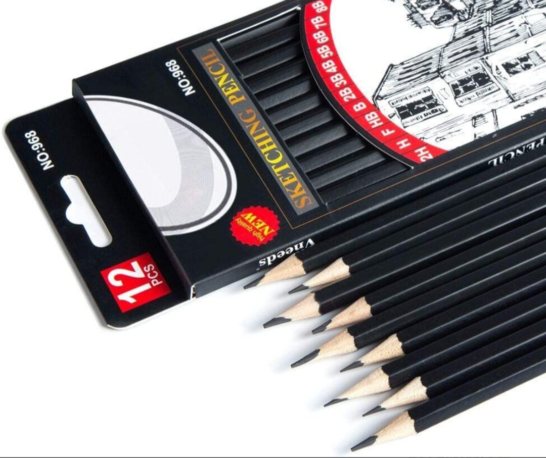 Artist pencil 12 sized pcs SET | Daraz.lk
