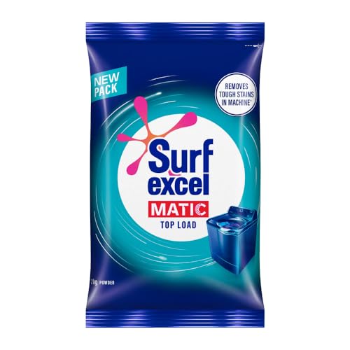 Surf Excel Matic Top-Load Detergent Powder 2 kg | Removes Tough Stains ...
