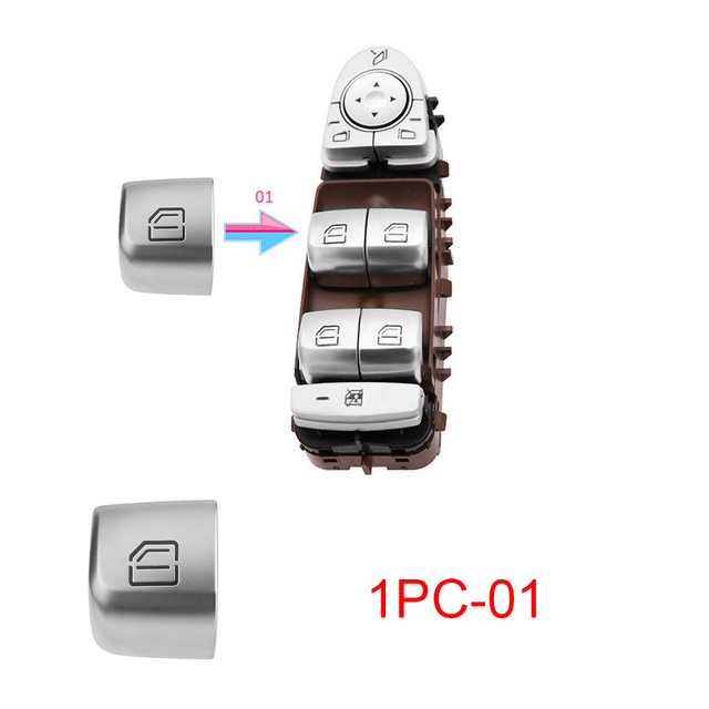 Car Window Switch Repair Button Cover Vehicle Door Glass Lift Control ...