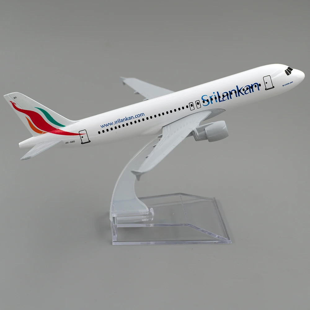 1/400 Scale Aircraft Sri Lankan Airlines Airbus A320 SriLankan 16cm ...