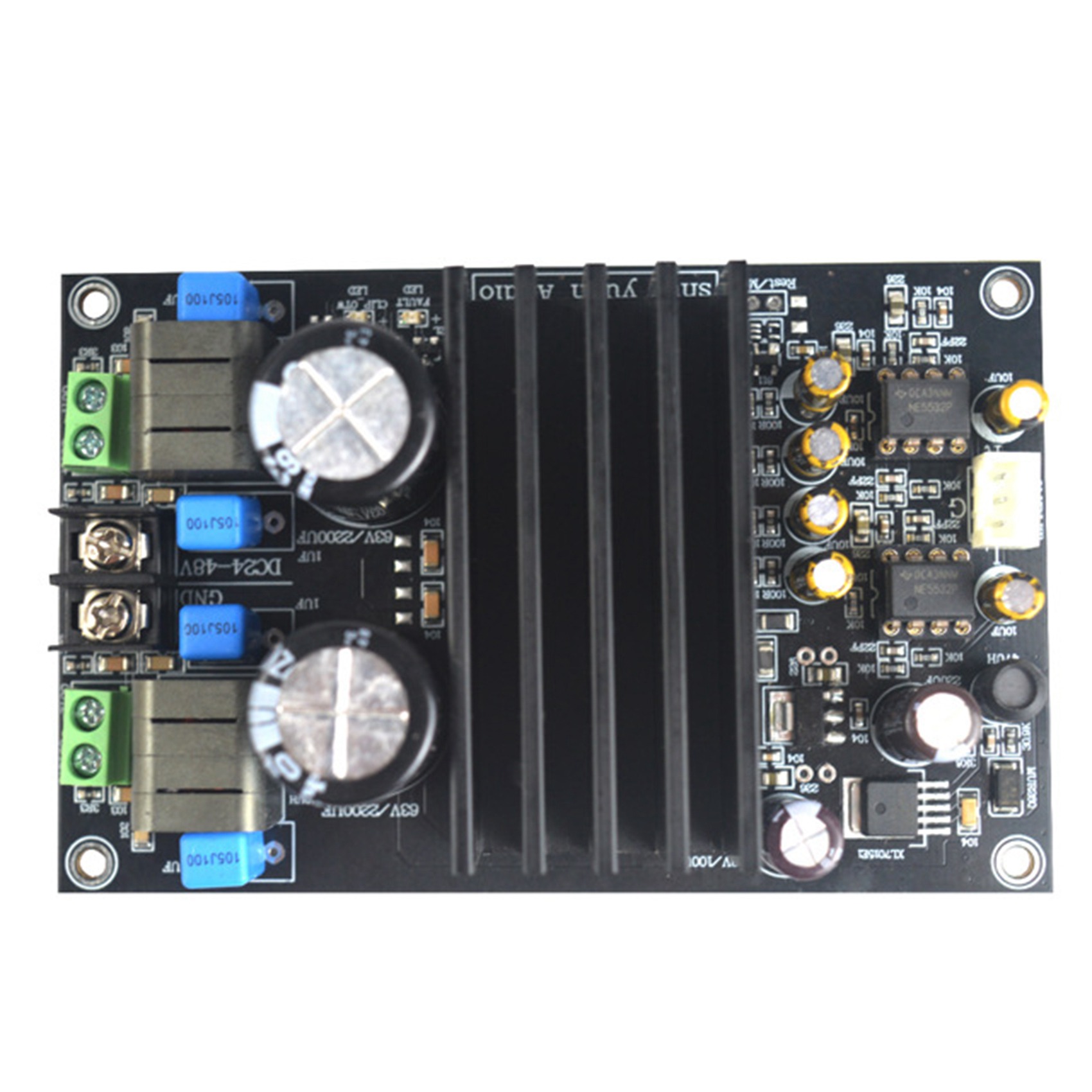 TPA3255 2.0 Digital Amplifier Board DC24-48V Strong Power 300W + 300W Class D Digital Amplifier ...