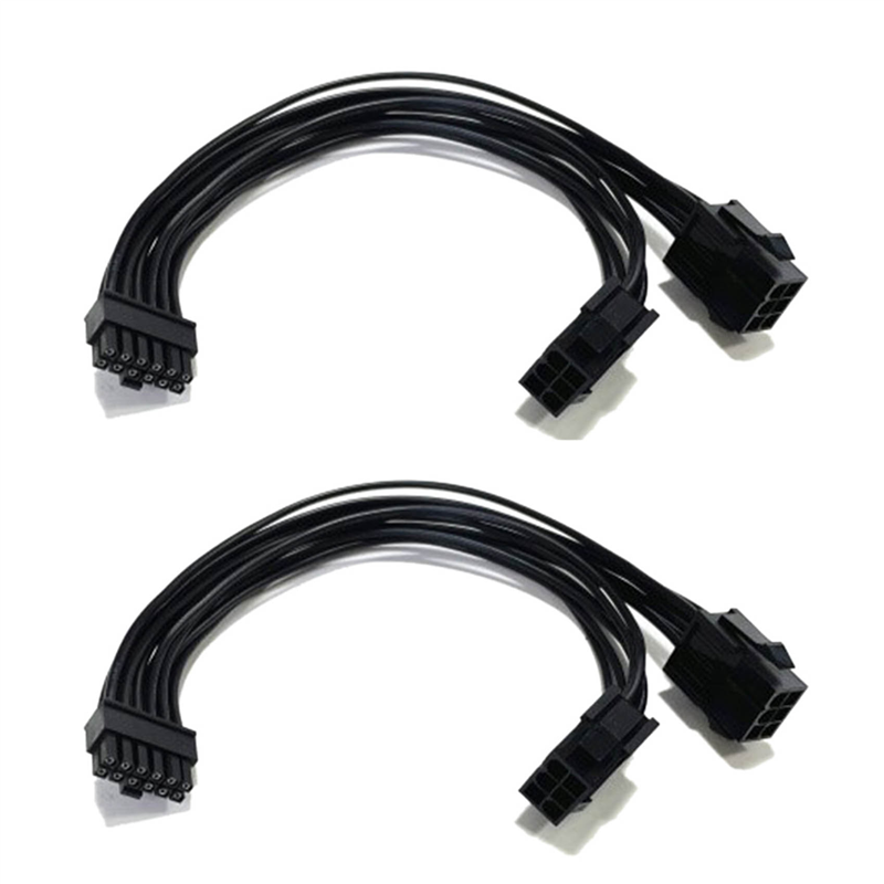 OYPFXMI 2X Dual 6Pin to Mini 12Pin GPU Video Card Power Cable for RTX30 ...