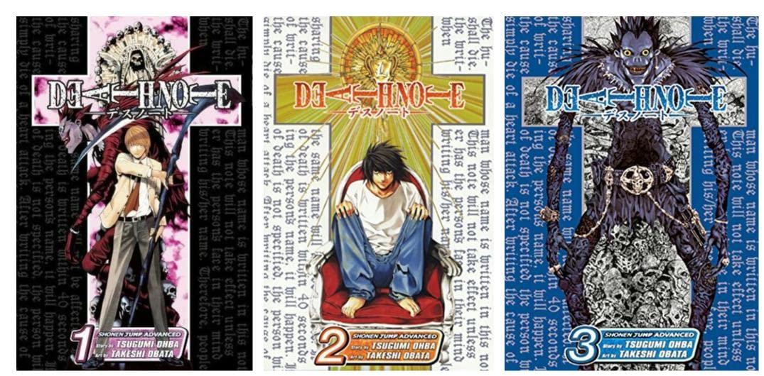 Death Note Manga Combo Vol. 1 , 2 & 3 Paperback by Takeshi Obata | Daraz.lk