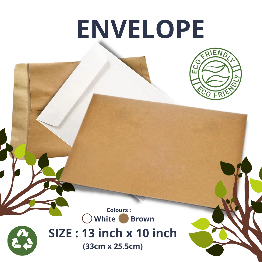 Envelope (13 inch x 10 inch) 25Pcs | Daraz.lk
