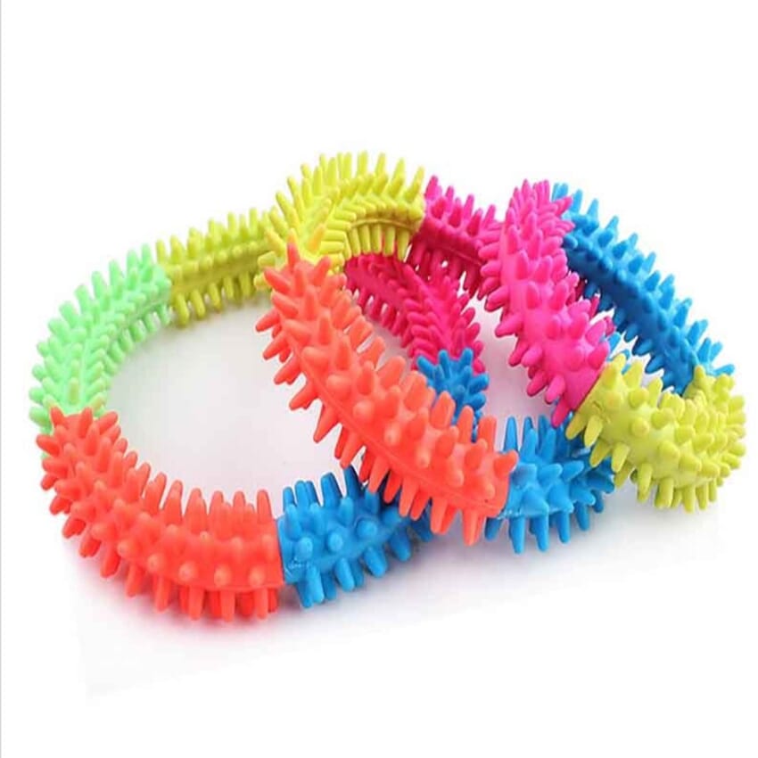 Soft Duarable Dental Chewing Biting Rubber Ring | Daraz.lk