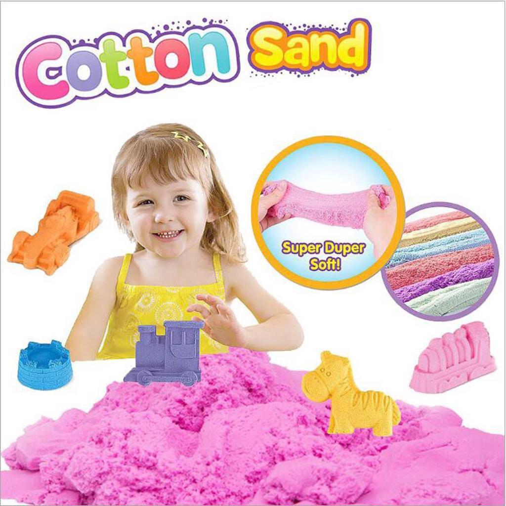 Sand Play Set Creative Kids Children Play Toys Cotton Sand | Daraz.lk