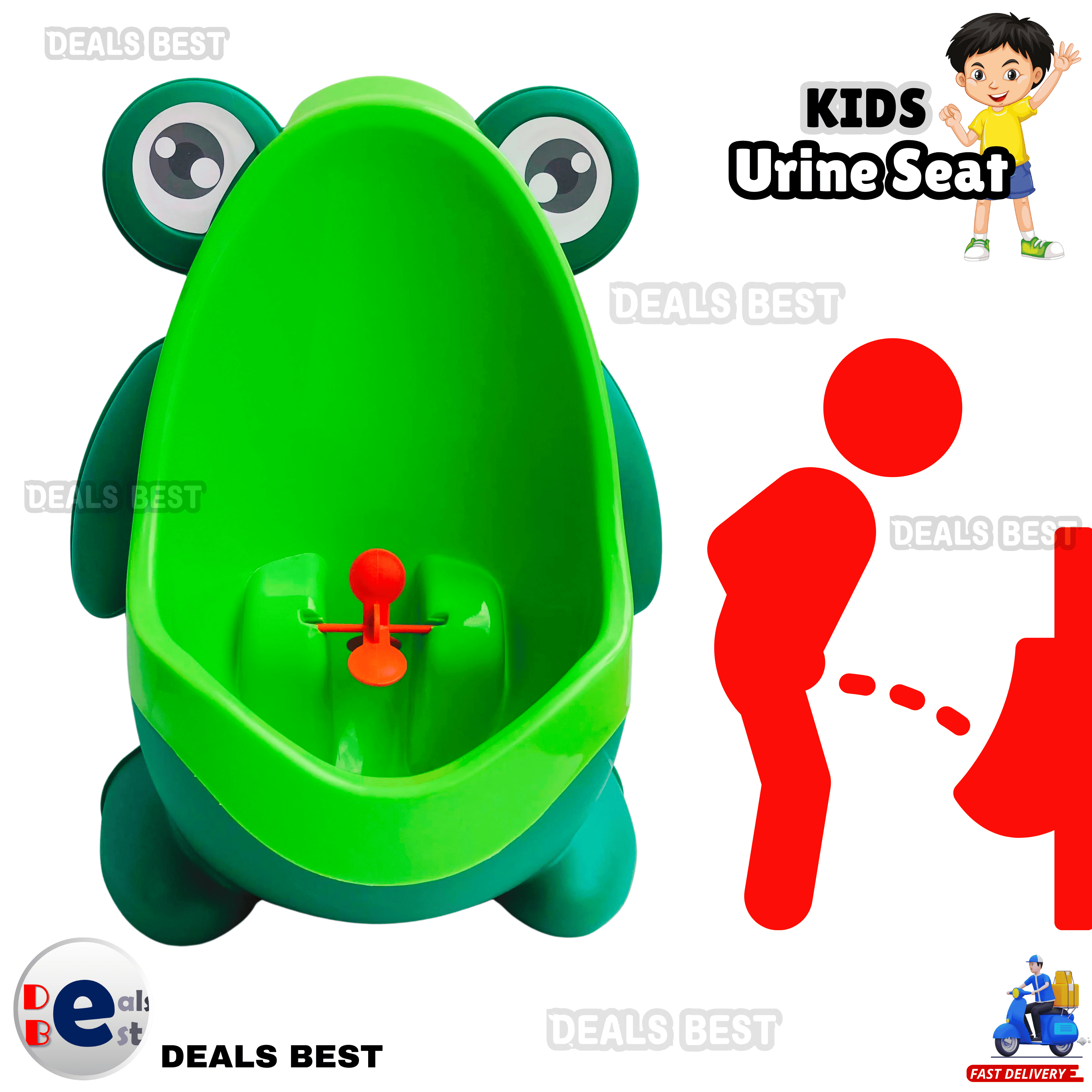 Kids Potty Baby Commode Baby Potty Seat Children Frog Potty Urine ...