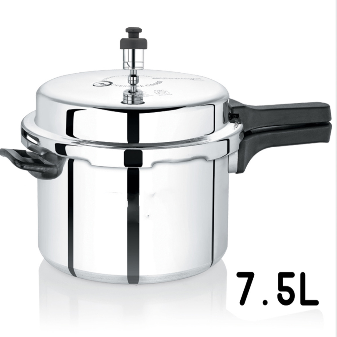 Pressure Cooker Indian 5 Liters Aluminum Body | Daraz.lk