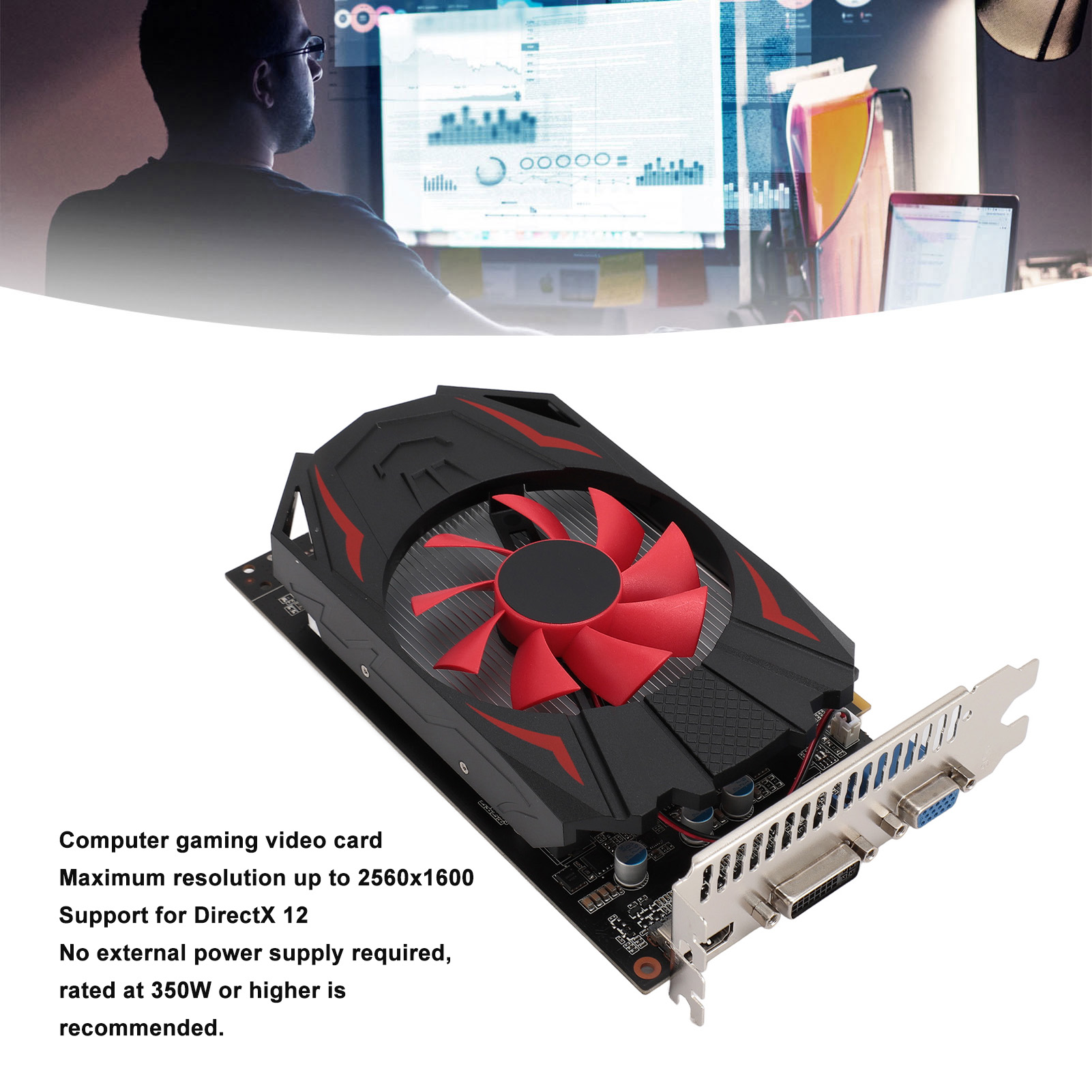 Game Graphics Card Graphics Card PCI Express 2.0 16X Slot 928MHZ Memory ...