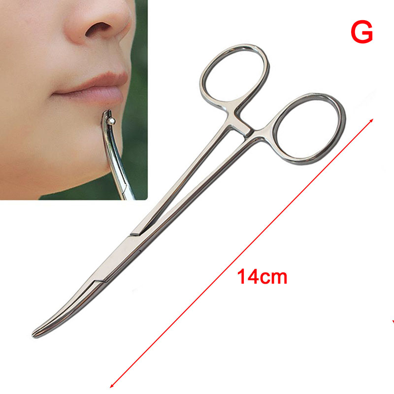 Steel Opening Closing Needle Ball Clamp Plier Piercing Puncture Tool ...