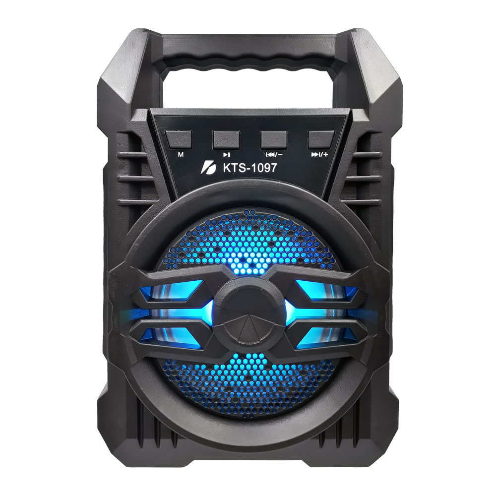 Wireless Portable Speaker KTS-1097 with Bluetooth, Mic Input, FM Radio ...