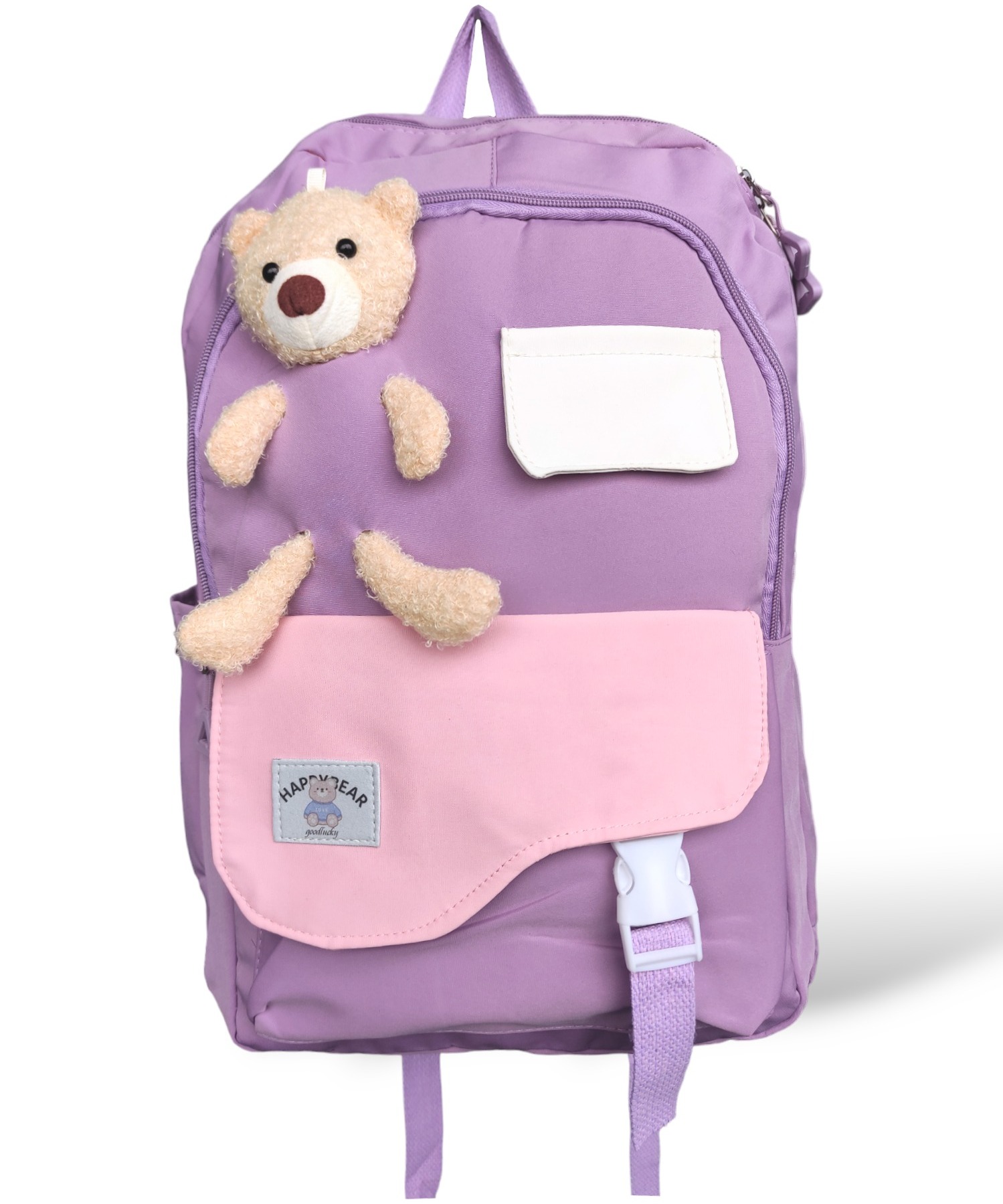Imported Backpack With Cute 3D Bear Design School Bag Class Bag ...