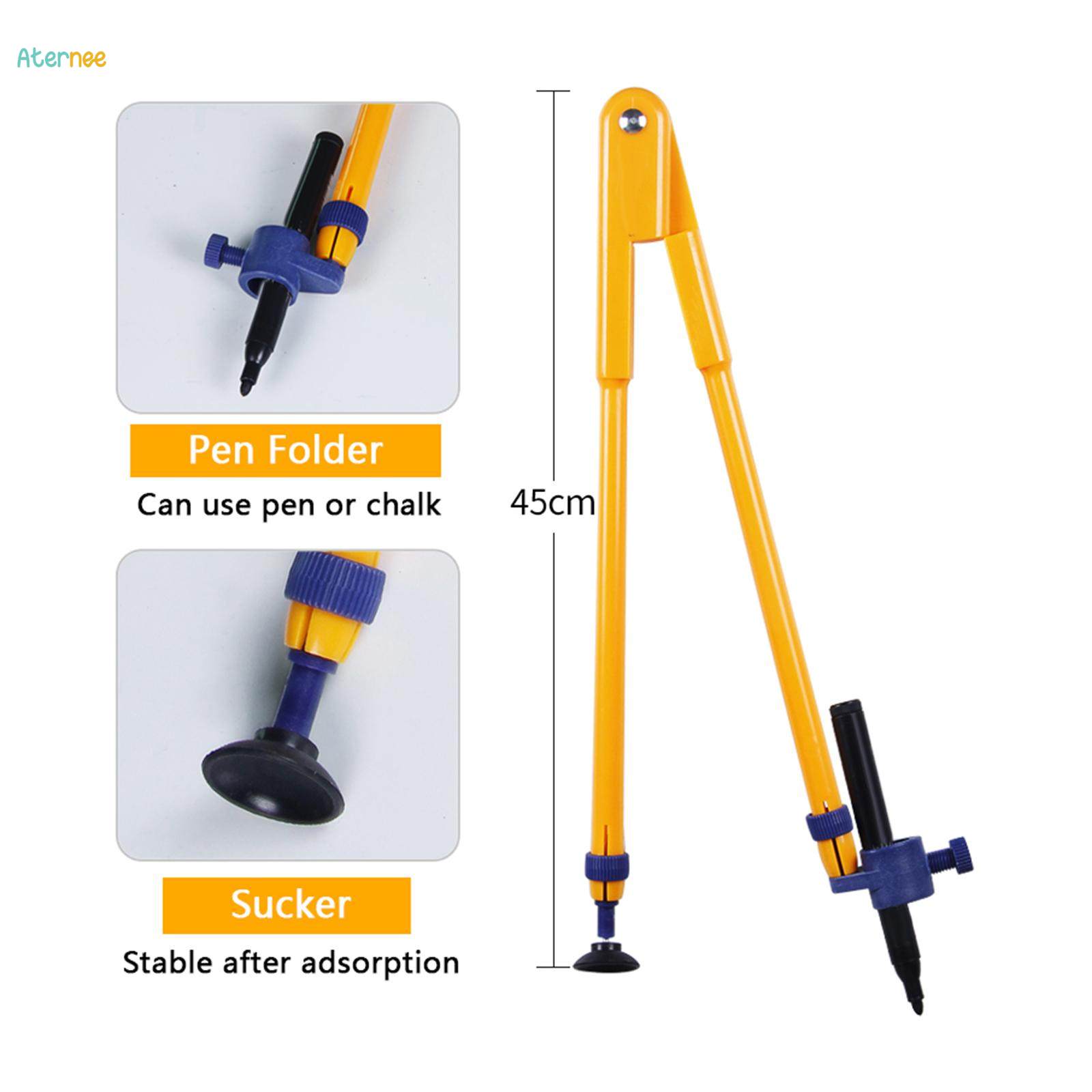 Large Math Teaching Compass for Use on Chalkboards and Whiteboards ...