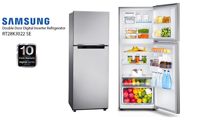 Samsung RT28 Top Mount Freezer with Digital Inverter Refrigerator ...