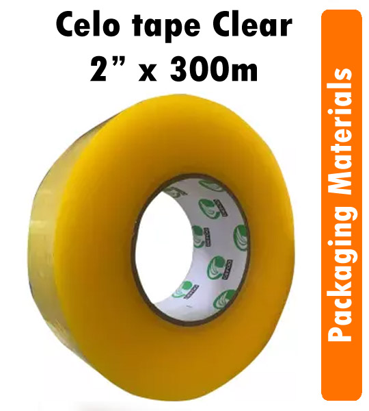 Transparent Cello Tape 2 inch/48mm Width x 300 Meter Length | Daraz.lk