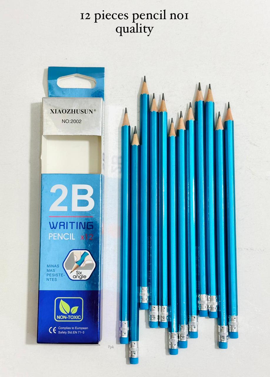 Writing pencil sketching pencil 2B pencil 12pcs pencils | Daraz.lk