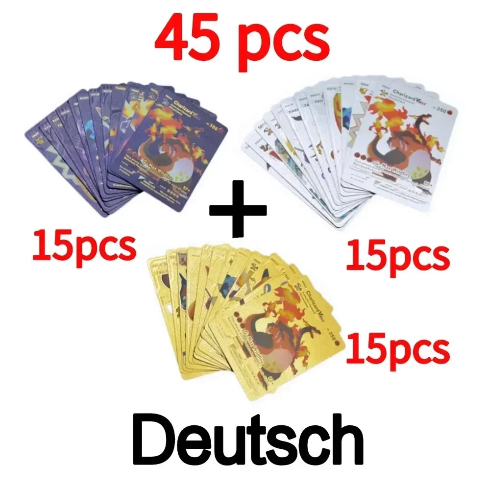 pokemon cards golden 15-81 s Anime Pokemon Color Gold Silver Black Rose ...
