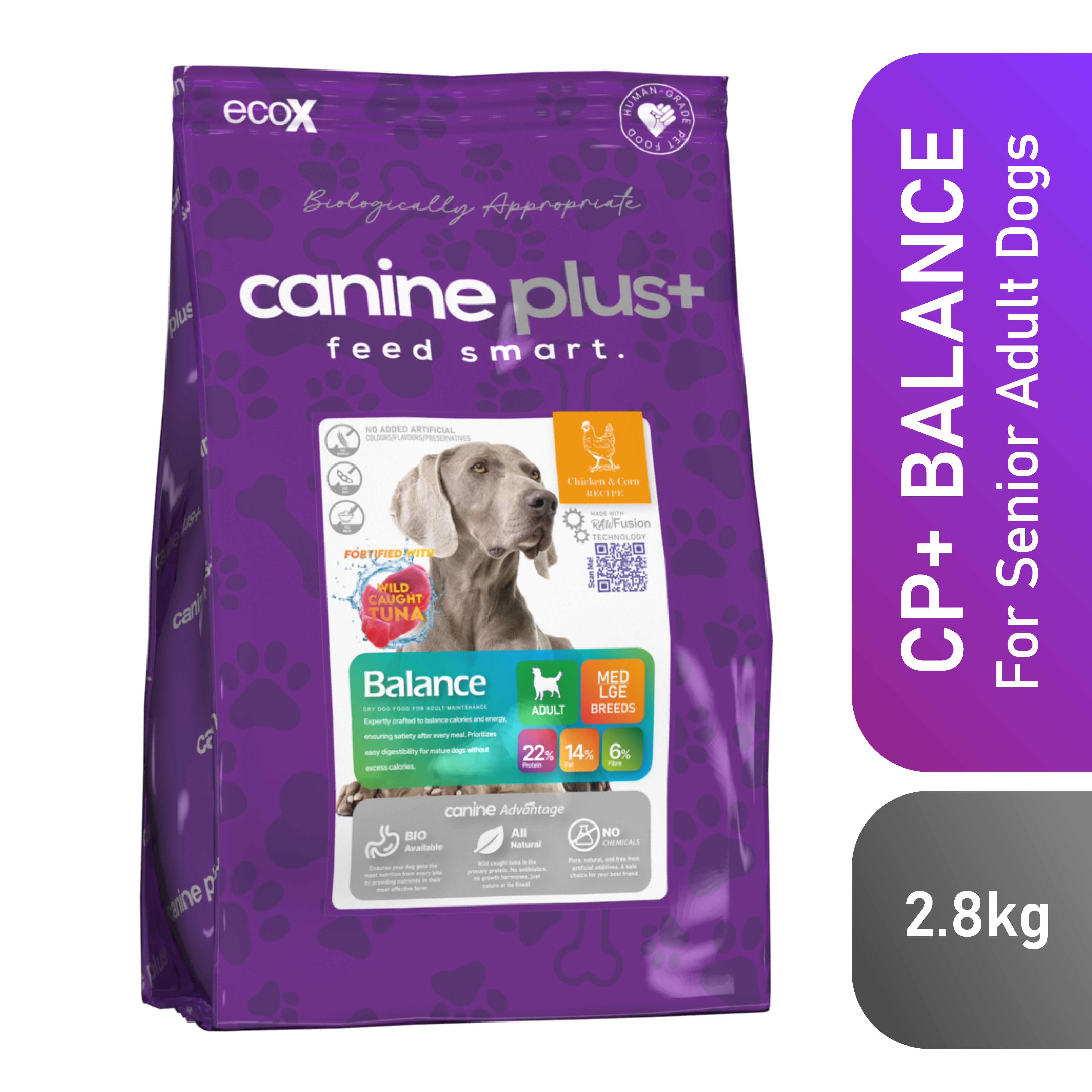 Canine Plus+ Balance Dog Food [Chicken & Corn] 2.8kg | Daraz.lk