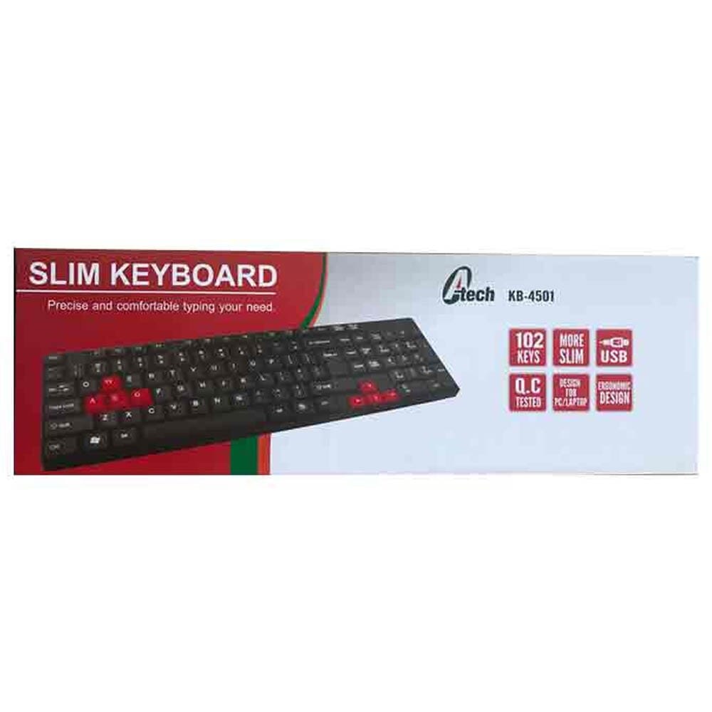 A Tech Usb Kb-4501 Key Board-Kb-4501 | Daraz.lk