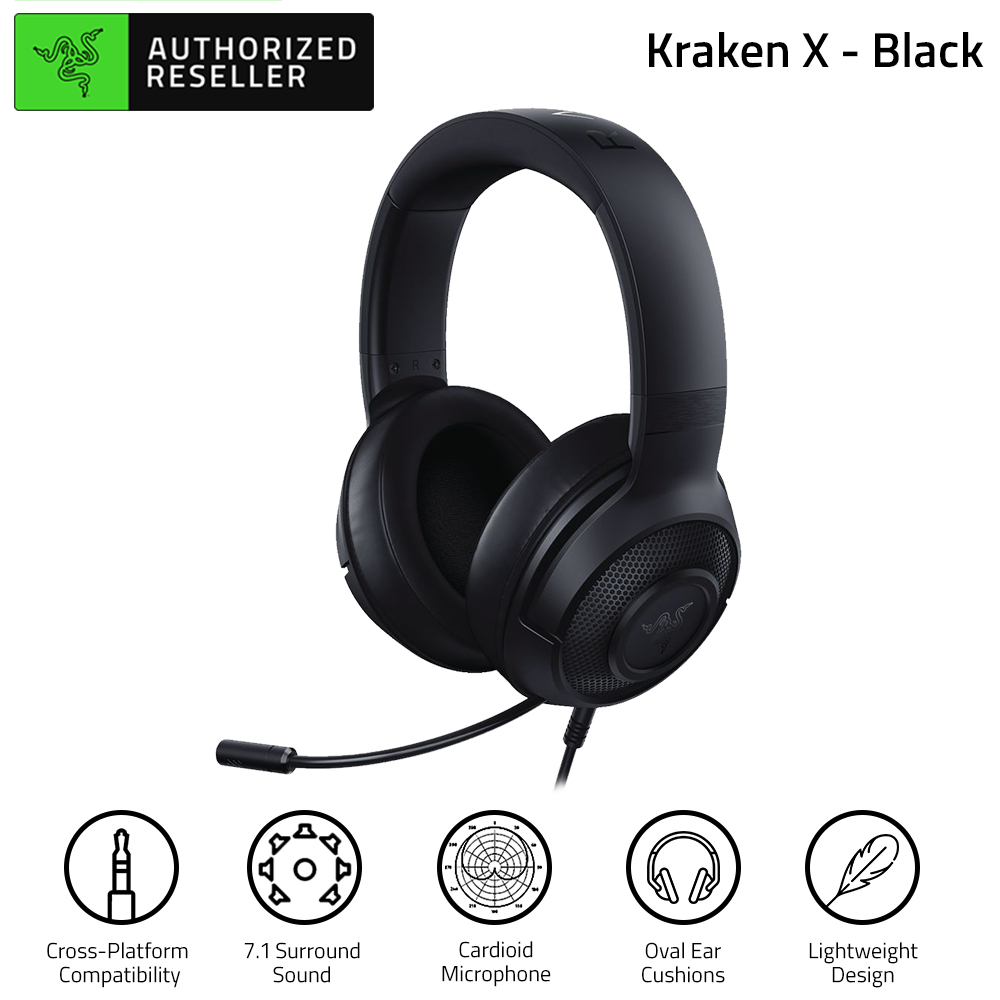 Razer Kraken X Multi-Platform Wired Gaming Headset | Daraz.lk