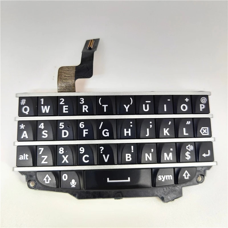 For BlackBerry Q10 Original Mobile Phone English Keyboard Button with ...