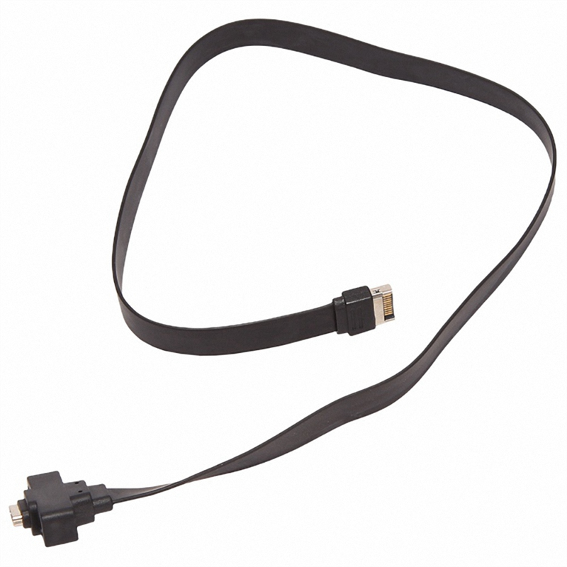 USB 3.1 Front Panel Type E Male To USB-C Type C Expansion Cable, 80Cm ...