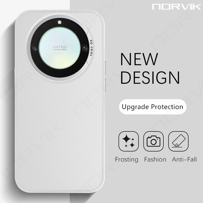 NORVIK Phone Case For Honor X9a 5G/X9b 5G Metallic Aurora Skin Casing ...