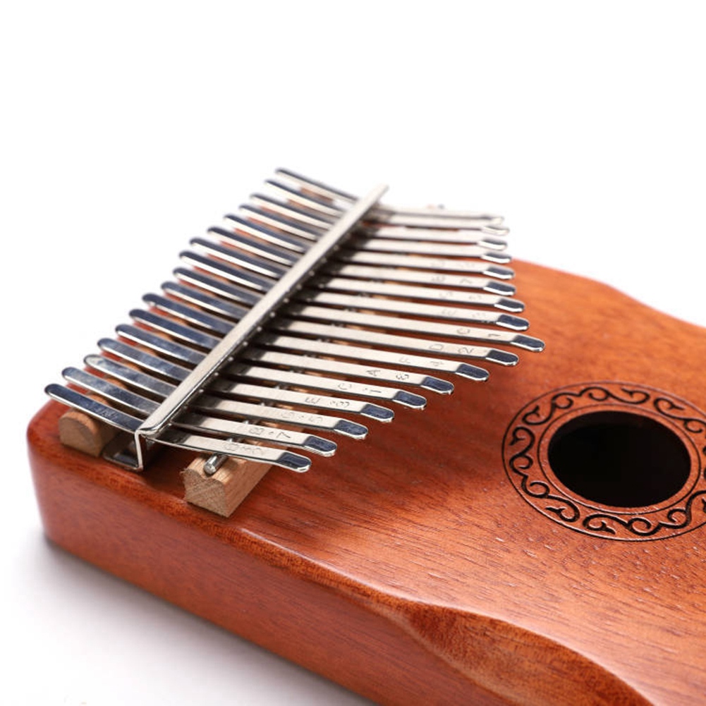 17 Key Kalimba Wooden Thumb Piano Finger Percussion Music African ...