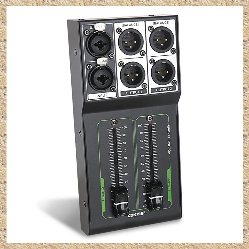 Passive Volume Controller 1 in 2 Out No Noise Input and Output Sound ...