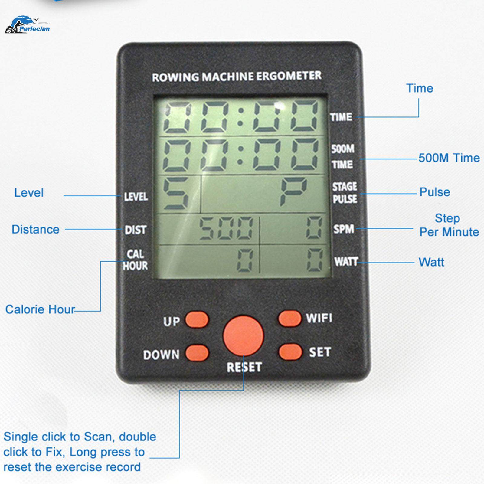 Water Resistance Rowing Machine Counter for Exercise Bike Indoor | Daraz.lk